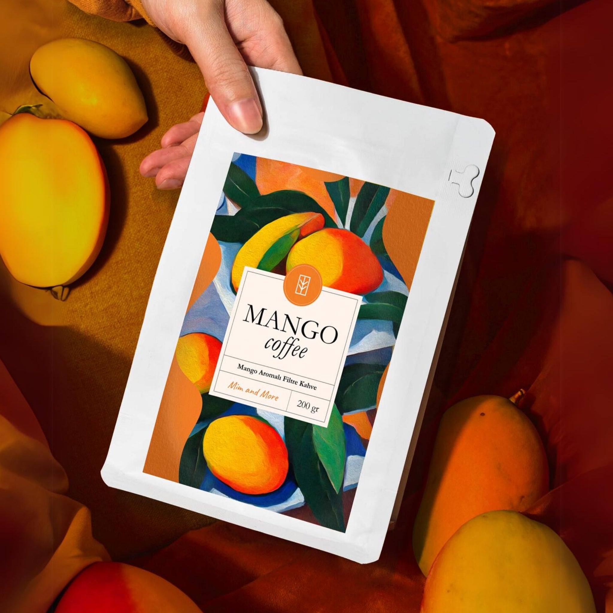 Mango Coffee Mango Aromalı Kahve – Mim and More
