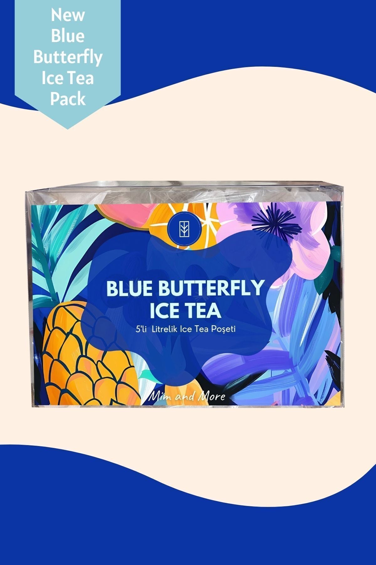 Blue Butterfly Ice Tea Pack - Soğuk Çay Paketi, 5x20 gr – Mim and More