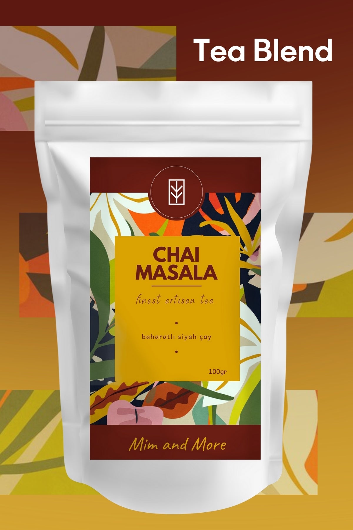 Chai Masala Tea - Baharatlı Seylan Çayı, 100 gr – Mim and More