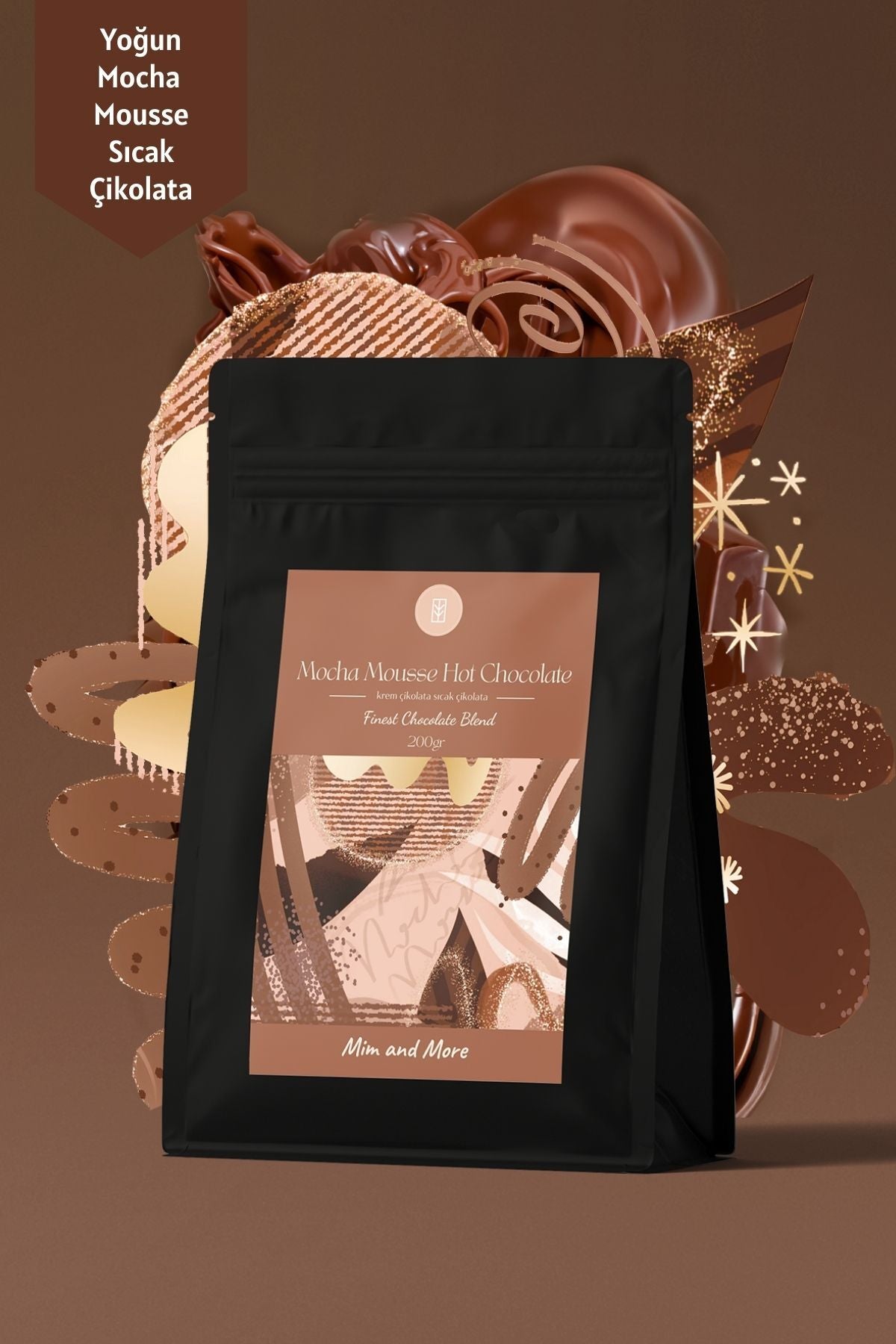 Mocha Mousse Hot Chocolate 200 GR DOYPACK – Mim and More